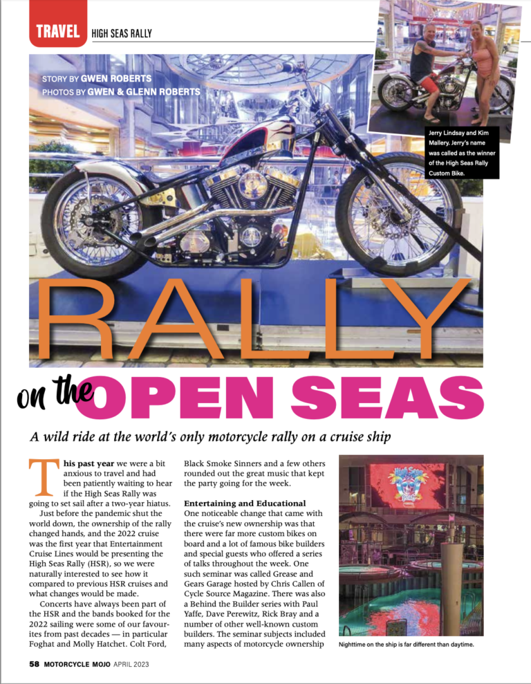 Rally on the Open Seas - High Seas Rally