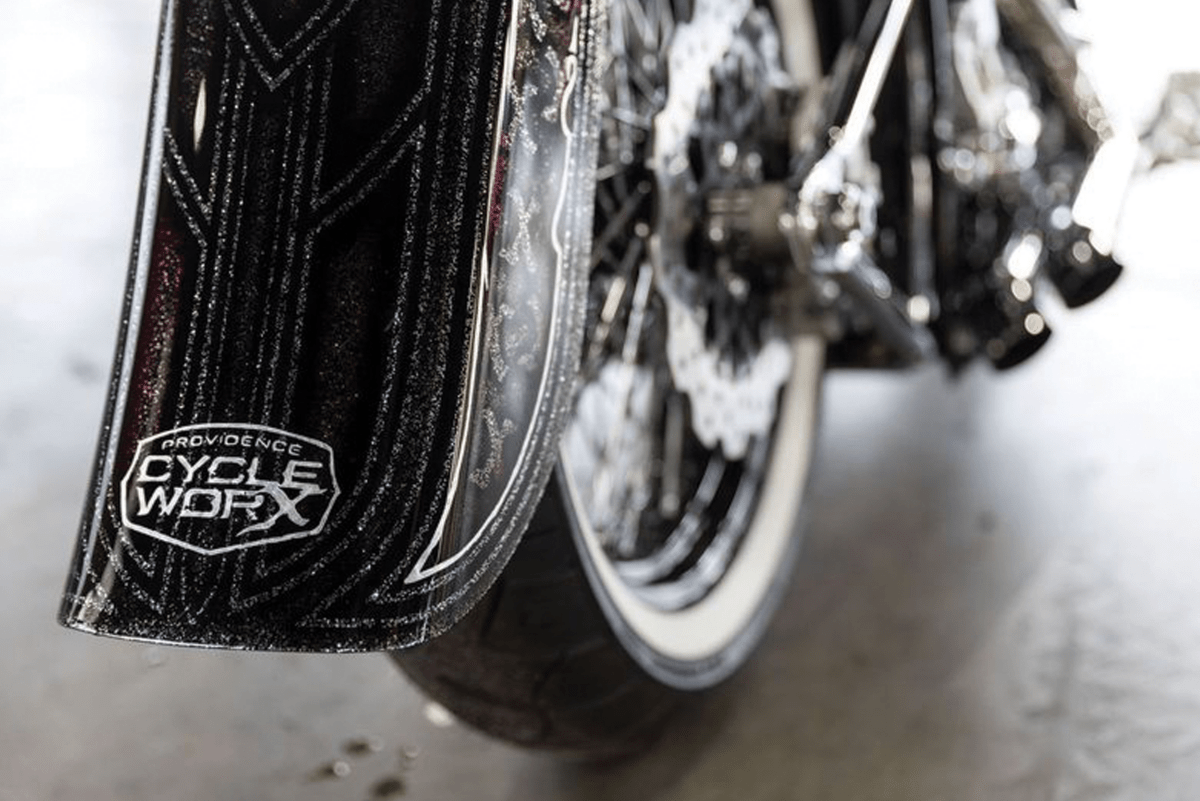 Xavier Muriel - Custom Motorcycle Details - High Seas Rally