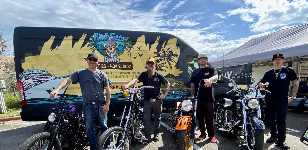 Custom Bike Unveiling! - High Seas Rally